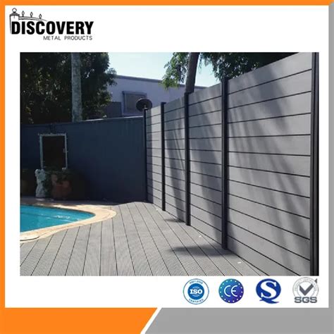 Weather Resistant Maintenance Wood Grain Plastic Composite Wpc Panels