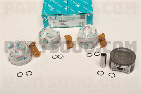 PISTON SET 050 MR18DE (SET OF 1) 443400050 | TEIKIN Parts | PartSouq