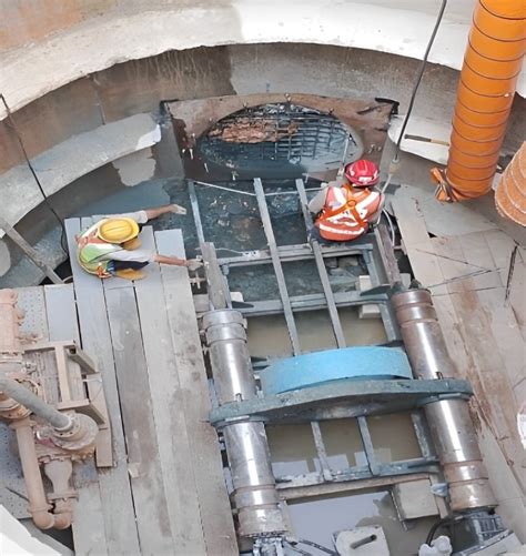 Sewer Pipe Jacking Tecivil Engineering Pte Ltd Singapore