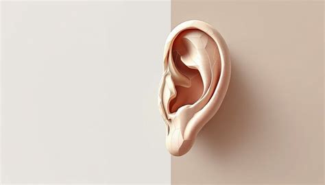 Free Minimalist Anatomical Ear Image Ear Anatomy 3d Download At Stockcake