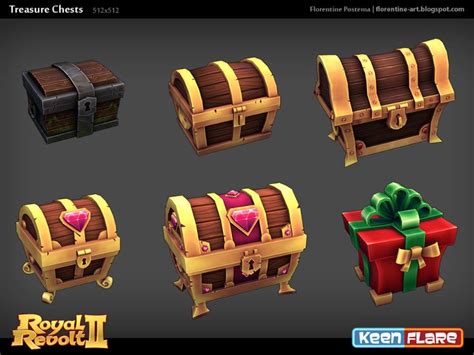 Royal Revolt 2 Treasure Chests By Florentine Postema Rich Treasure