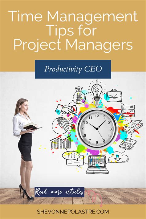Time Management Tips For Project Managers Management Tips Project Management Time Management