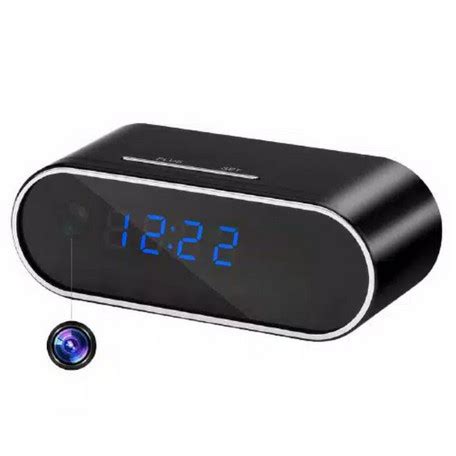 Jual CCTV Jam Meja Layar Digital Canggih Kamera Mini Pemantau Ruangan Rumah Jakarta Utara