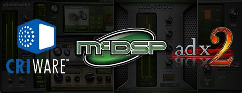 Mcdsp Ships Plug Ins For Cri Middleware