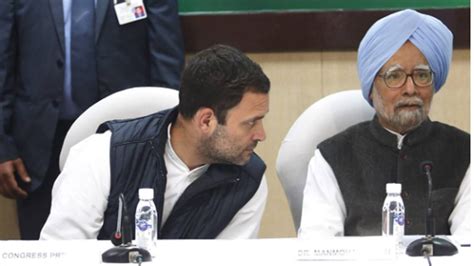 Dr Manmohan Singh Shifted To Back Row From Front In Rajyasabha