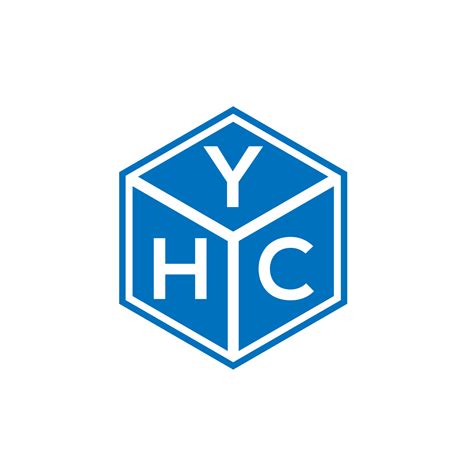 Diseño De Logotipo De Letra Yhc Sobre Fondo Blanco Yhc Creative