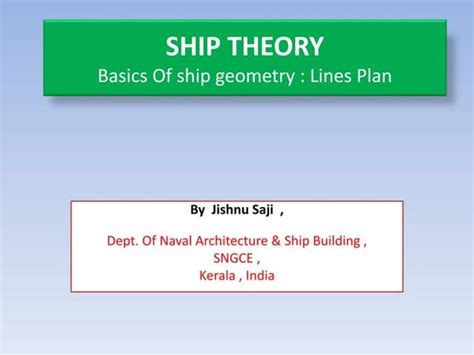 Hull Form Geometry Pdf 3 D Graphics Computer Software And Applications