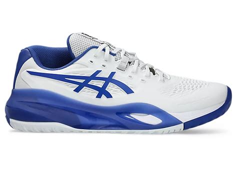 Gel Resolution X Wide Men Whitedark Cobalt Men Tennis Shoes