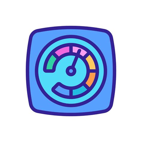 Acceleration Indicator Icon Vector Outline Illustration 9933290 Vector Art At Vecteezy