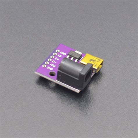 Cjmcu Mini Usb 5v 3 3v Dc Power Supply Socket Board Rees52