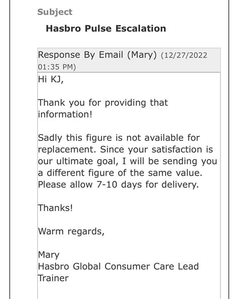 Hasbro's Response to swollen eye Cyclops. What are the odds I get ...