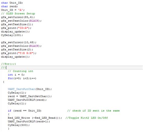 Solved Having Errors Reading Uart Tx Straight To Rx Infineon Developer Community