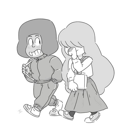 Alternate Universe Ruby And Sapphire Steven Universe Know Your Meme
