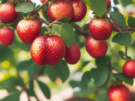 Premium Ai Image Fruit With Bokeh Effect Generative Ai