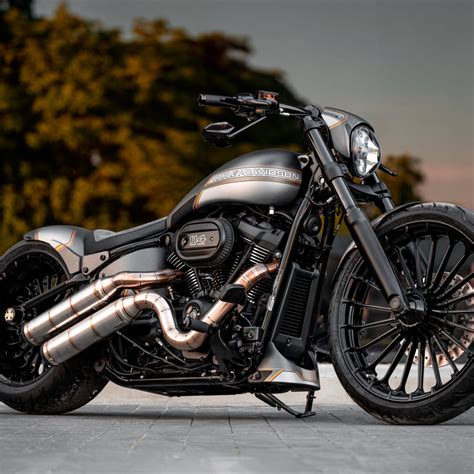 Harley Davidson Breakout Custom By Bt Choppers 4k Harley Davidson