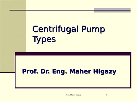 PPT Centrifugal Pump Types Three Ppt DOKUMEN TIPS