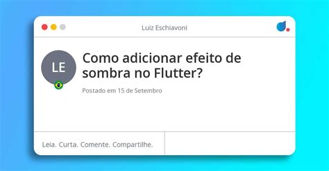 Como Adicionar Efeito De Sombra No Flutter