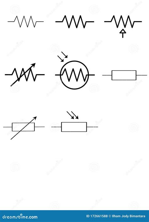 Resistor Symbol Seamless Pattern Vector Illustration 70419538