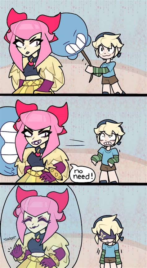 Melodie The Clown Gus Brawl Stars Art By Hrr Artss On Deviantart