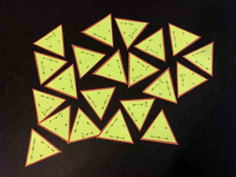 My Math Resources Solving Two Step Equations Puzzle