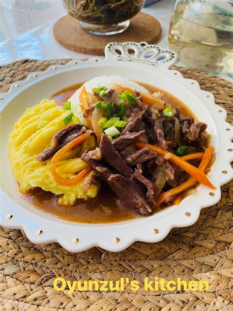 Гоё нарийн махан хуурга хийж идээрэй Oyunzuls Kitchen Facebook