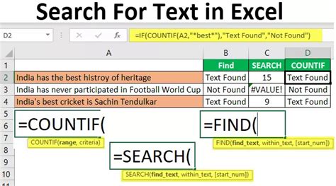 søg efter en bestemt tekst i excel top 3 metode eksempler excel