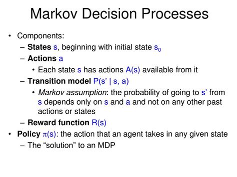 Ppt Markov Decision Processes Powerpoint Presentation Free Download Id2576292