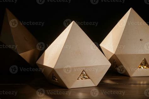 Abstract Triangle Shapes With Vibrant Lighting Ai Generated 31719798