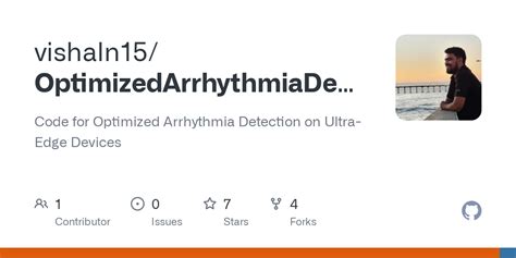 GitHub Vishaln OptimizedArrhythmiaDetection Code For Optimized Arrhythmia Detection On