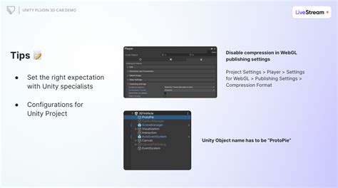 3d Car Hmi Tutorial With Protopie Connect Unity Plugin Protopie