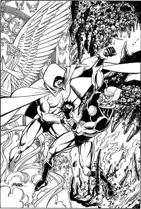 Spectre Vs Eclipso Pop Culture Art Artist Comic Art