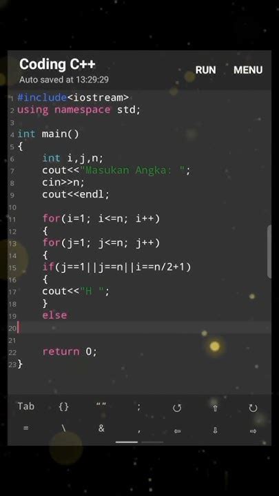 Cc Output H Running Cpp Coding Pemrograman Shorts Youtubeshorts Youtube