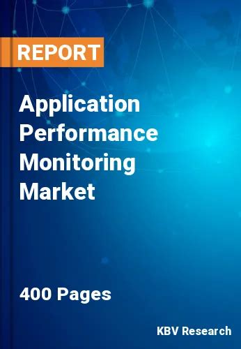 Application Performance Monitoring Market Size And Share 2031