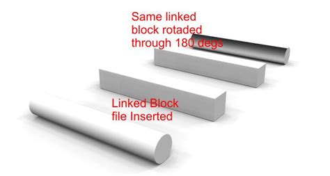 Imported Linked Blocks Render Differently When Exploded Flamingo