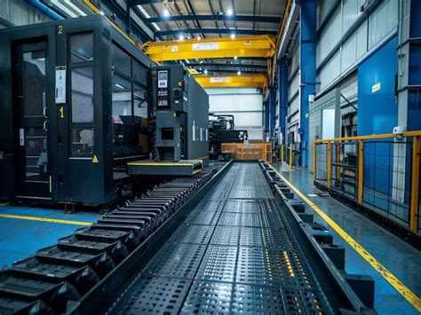 Industrial Precision Factory With Cnc Automation Pallet Systems Arc