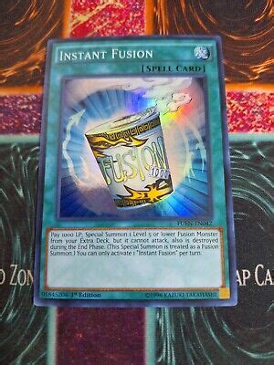 Yu Gi Oh Tcg Instant Fusion Fuen En042 Super Rare 1st Edition Near