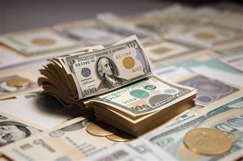 Premium Ai Image Money Transfer Bitcoin Background