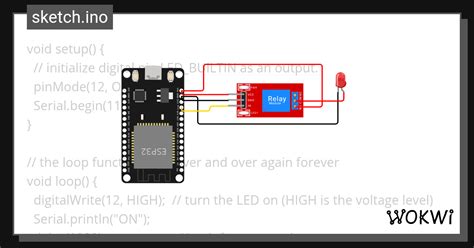 Relay Shower Wokwi Esp32 Stm32 Arduino Simulator Relay Shower Wokwi Esp32 Stm32 Arduino Simulator