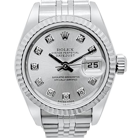 Previously Owned Rolex Datejust Womens Watch Jared