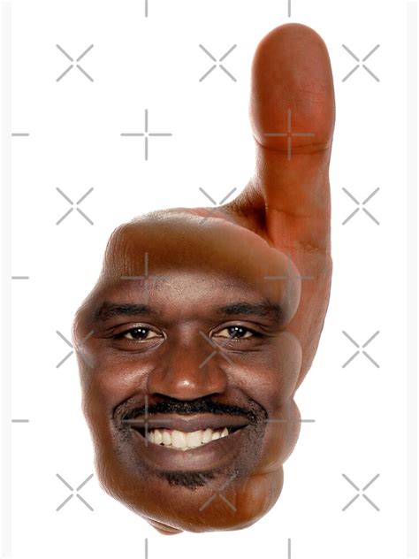 Shaq Thumbs Up Poster For Sale By Eddy Forks Redbubble