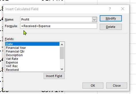 Add Calculated Field To Pivot Table