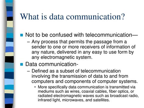 ppt introduction to data communications powerpoint presentation free