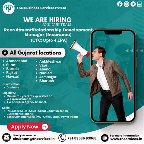 Tandn Business Services On Linkedin Recruitment Relationship Development Manager Recruitment