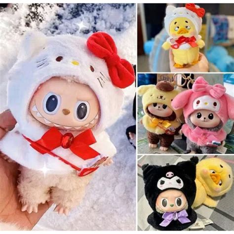 Jual Po Cape Sanrio Labubu Clothes Cinnamorol Hello Kitty My Melody Hangyodon Pompompurin