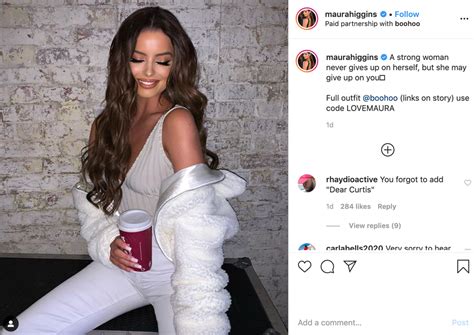 Love Island Fans Think Maura Higgins Just Threw Shade At Curtis