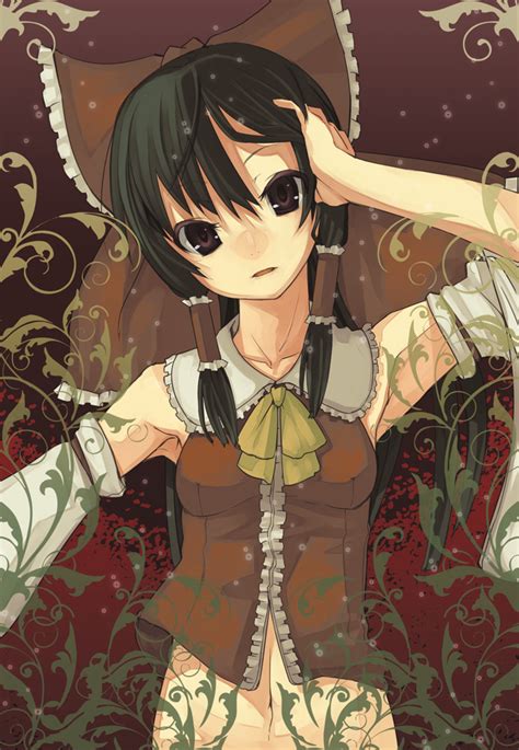 Hakurei Reimu Touhou Drawn By Yada Ei Danbooru