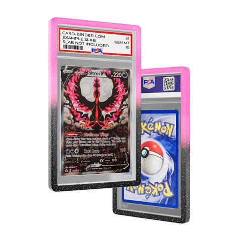 Psa Slab Guard Bumper Protector Eclipse Roze And Zwart Card