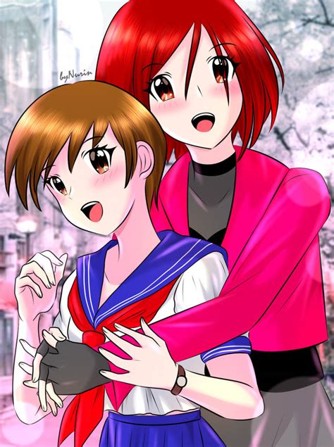 Yuki And Aoi By Nurinmlp On Deviantart