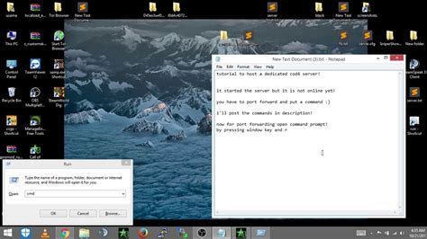 How To Create Cod4 Dedicated Server Youtube