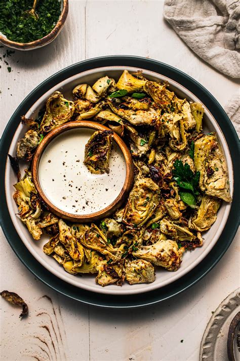 Roasted Artichoke Hearts Platings Pairings